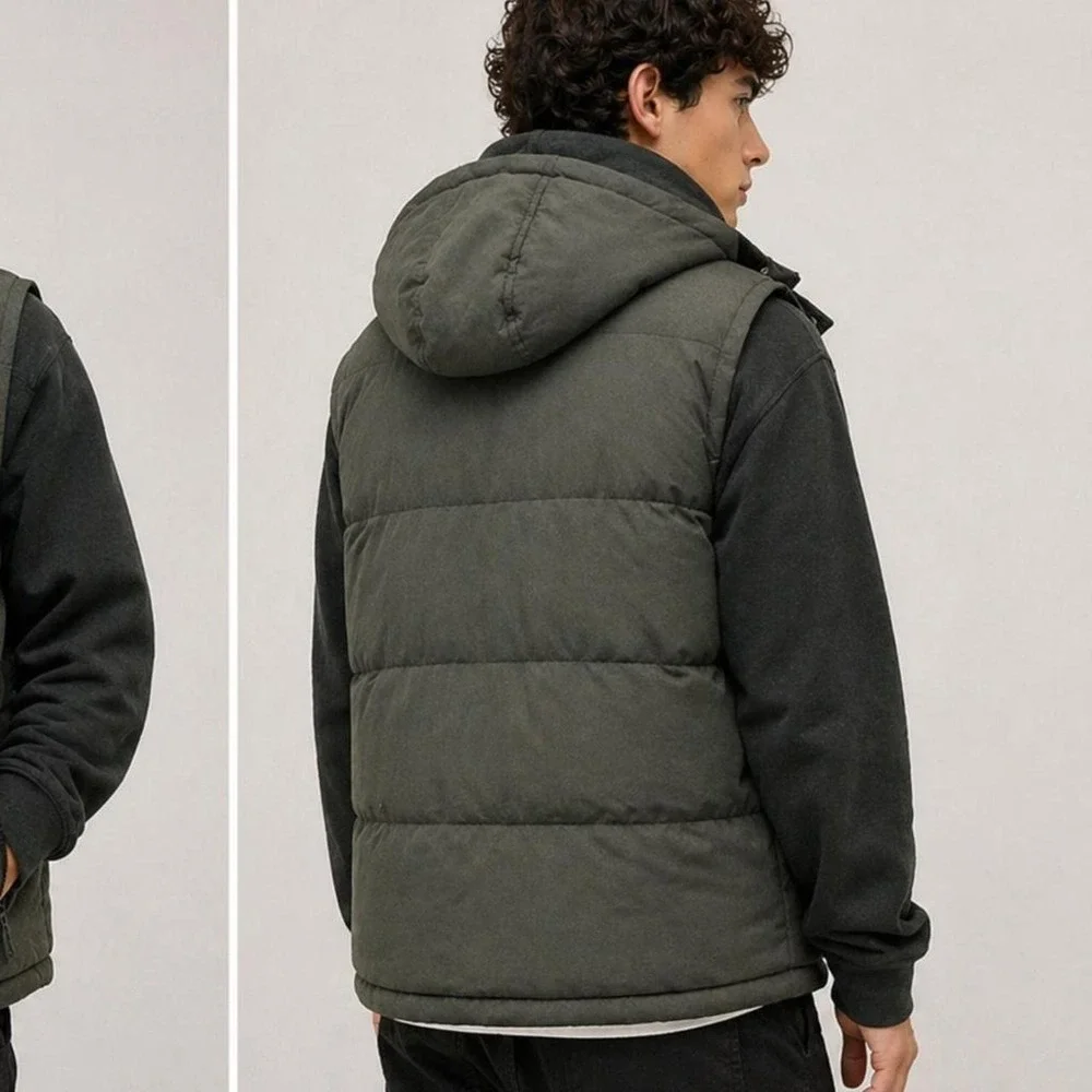 Jackets & Coats | Jaweru Black Puffer Jacket W Hood Xl | Poshmark